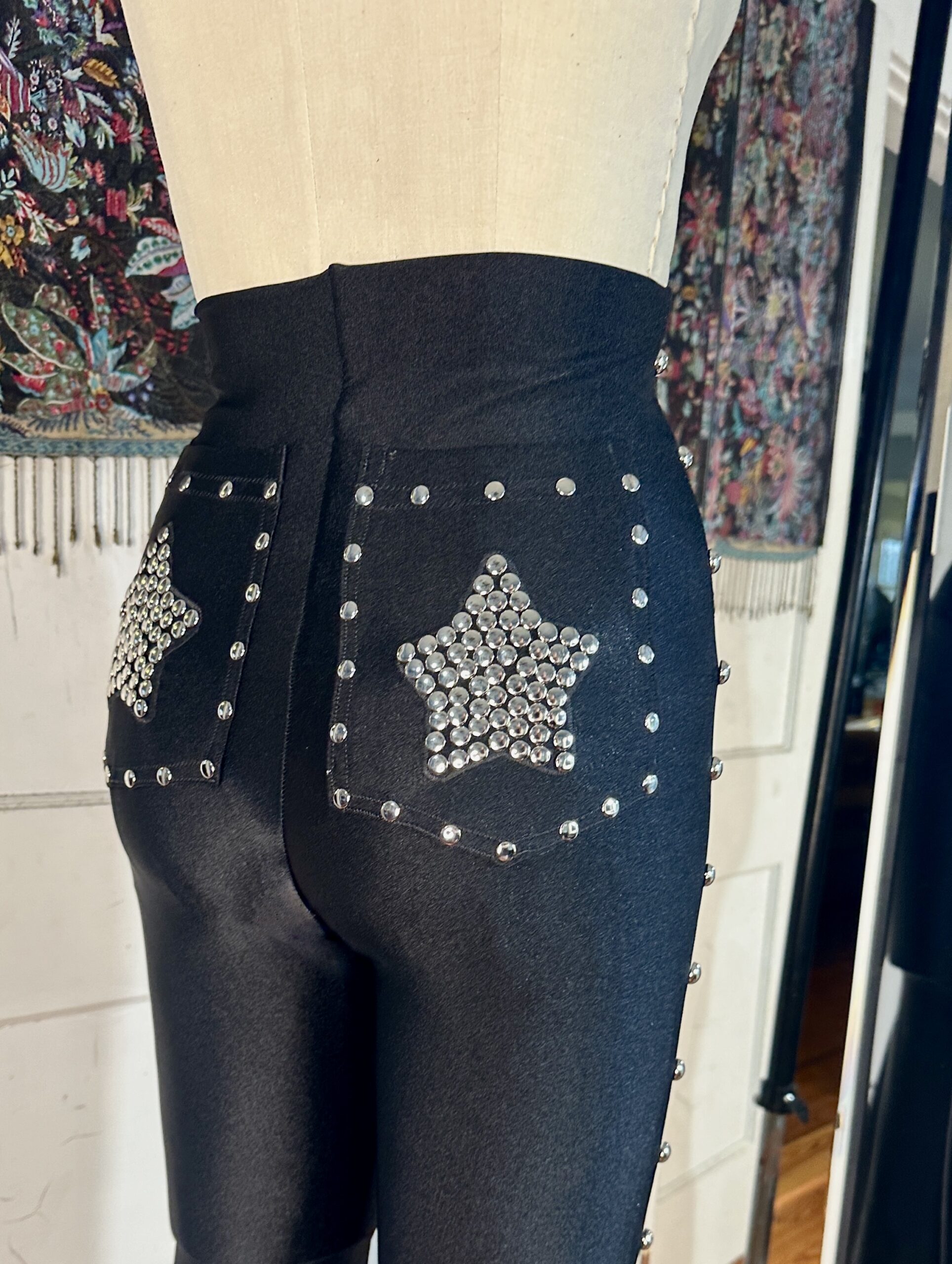 RTS +++ Medium Traditional Shiny Black with All Silver Hardware ...